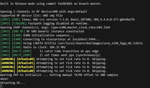 srsUE attempts cell searching only once and fails to connect to the srsgnb · Issue #116 · srsran ...