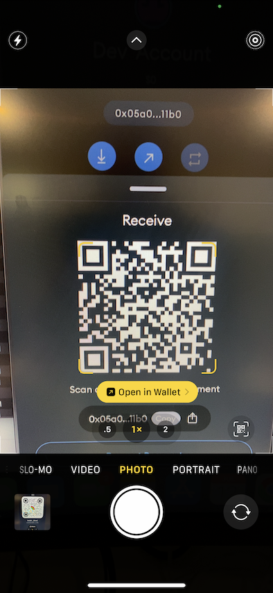 Generated QR code isn't recognizable as a QR code. · Issue #3695 · rainbow-me/rainbow · GitHub