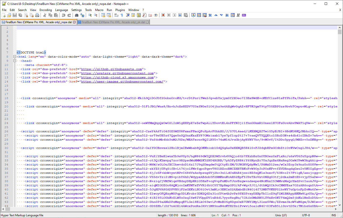 Retroarch not reading .dat format files. · Issue #12523 · libretro/RetroArch · GitHub