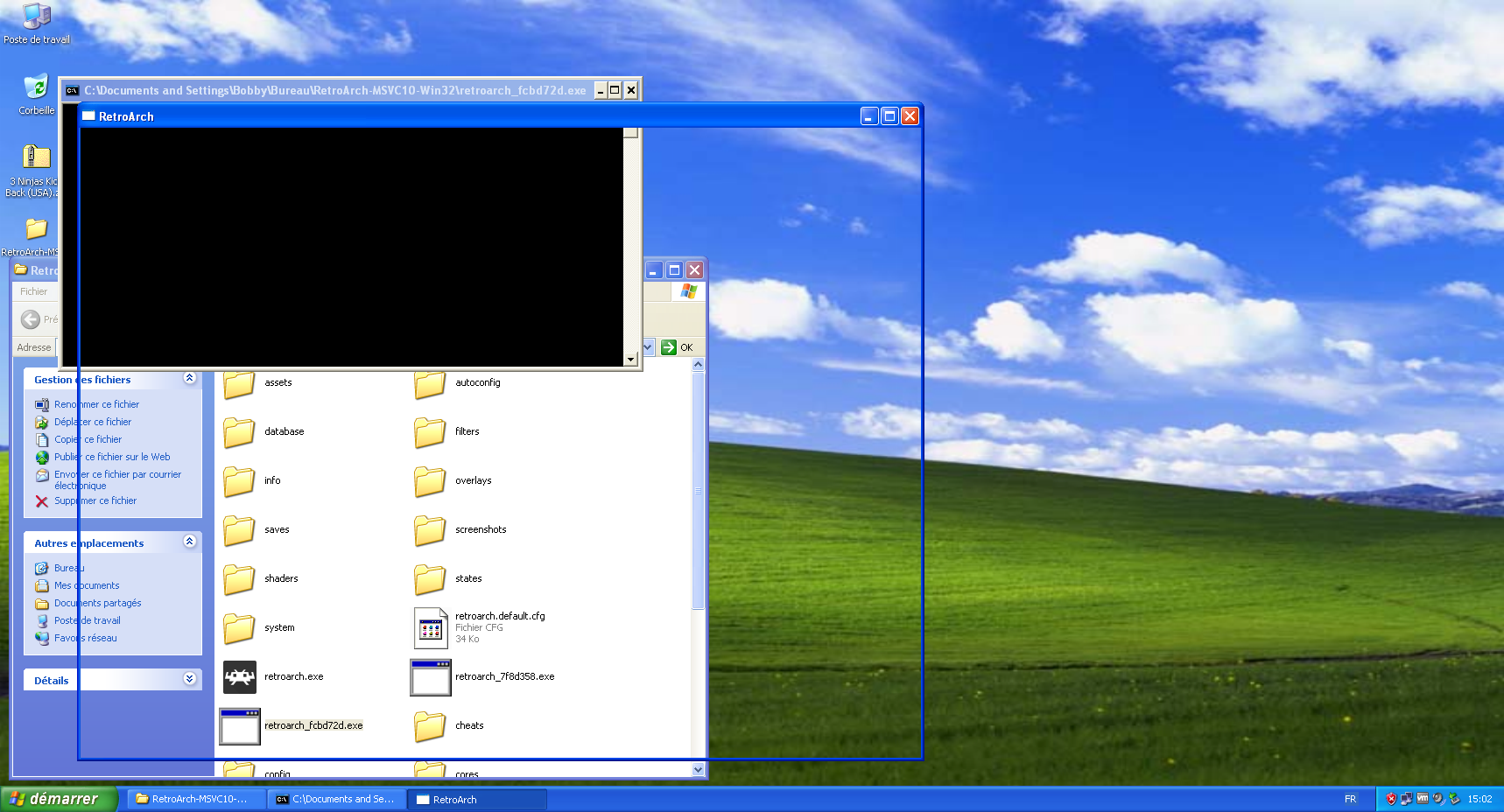Main window is blank on MS WinXP 32-bit · Issue #14830 · libretro ...