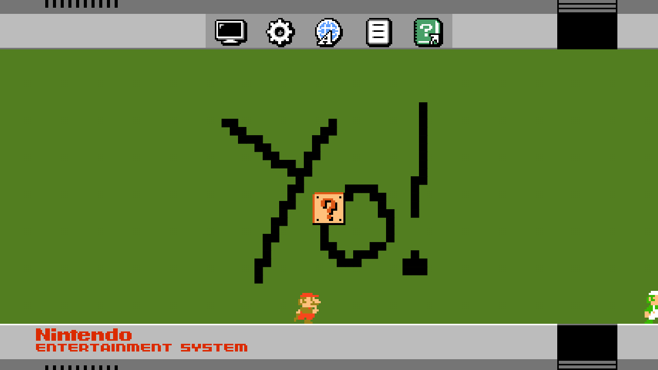 Suggestion: Add menus to manage custom borders (SNES classic), pixel ...