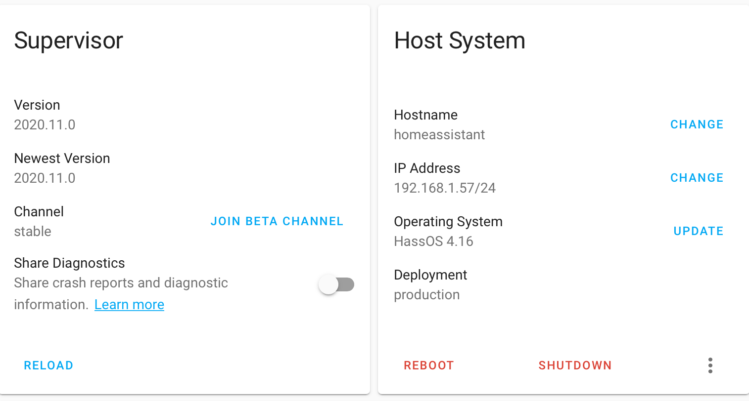 snapshot doesn't preserve all supervisor and host system settings · Issue #1027 · home-assistant ...