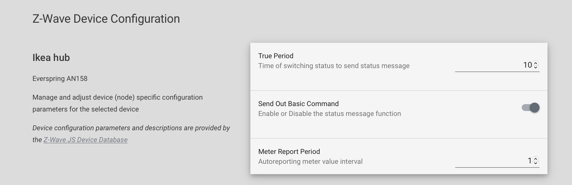 Z-wave Js configure device options don't stick · Issue #49422 · home ...