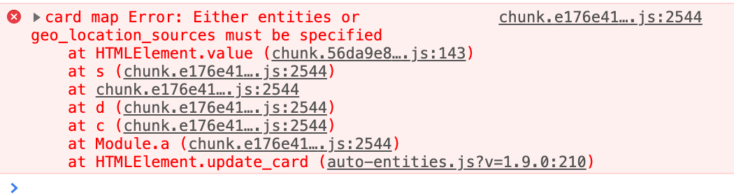 Map errors on empty list of filtered entities · Issue #189 · thomasloven/lovelace-auto-entities ...
