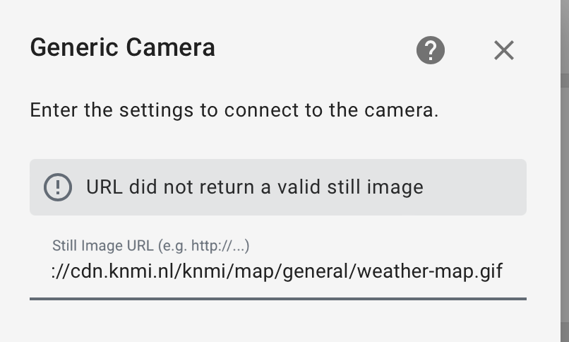 Generic camera fails setup via config flow · Issue #68889 · home-assistant/core · GitHub