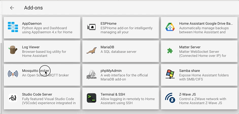 Add On Configuration Stuck Back Menu Keeps Toggling Back To Configuration Options · Issue