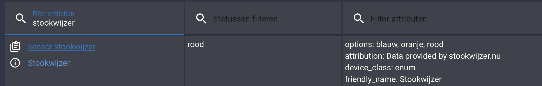 state of Stookwijzer integration is translated to English (while config is set to Dutch) · Issue ...