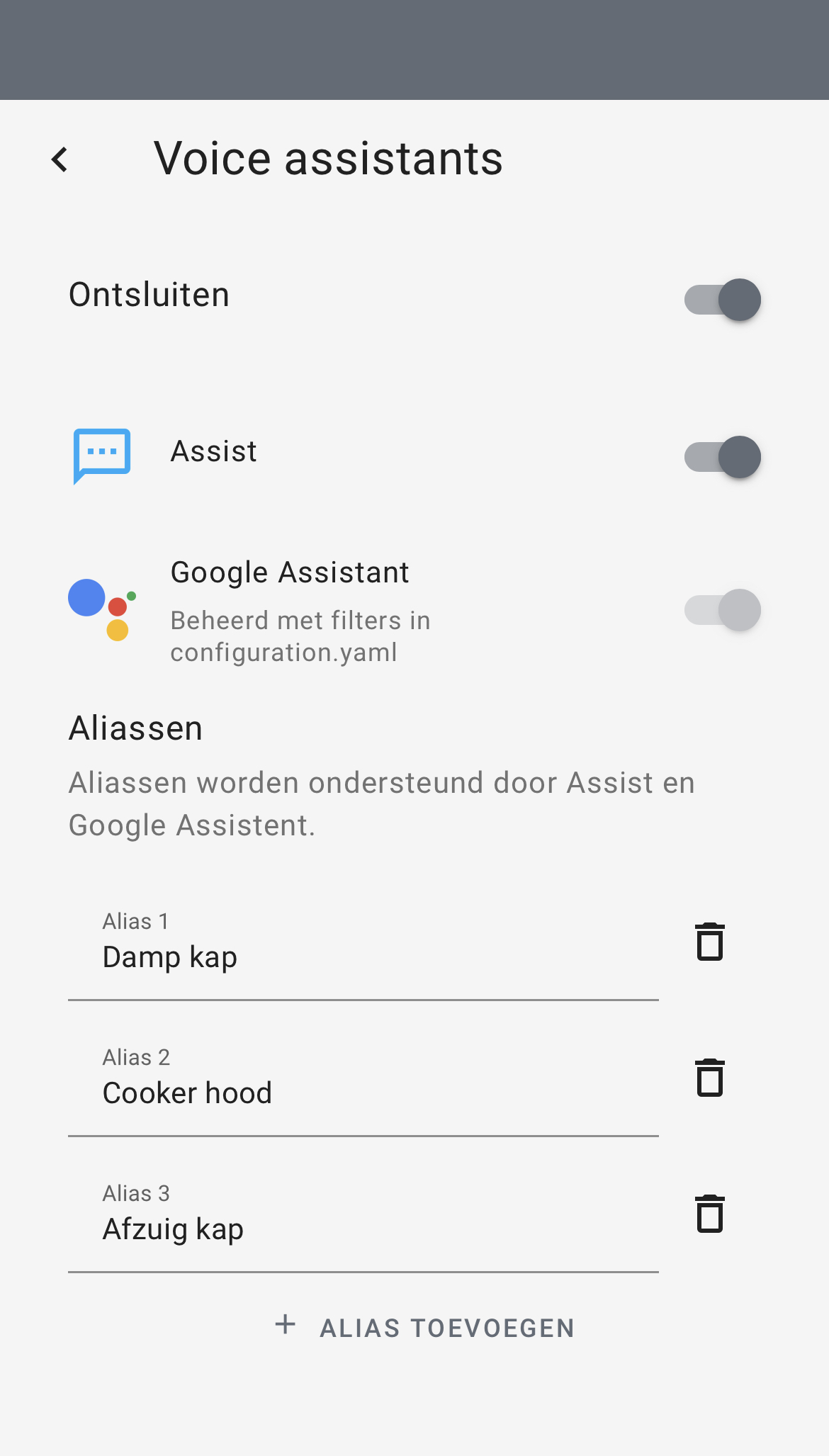 Can not delete alias, or?... · Issue #16675 · home-assistant/frontend · GitHub