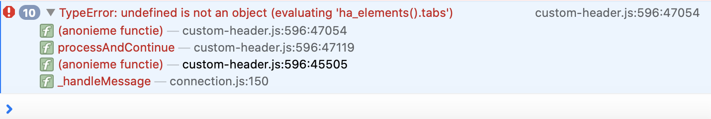 TypeError: undefined is not an object (evaluating 'ha_elements().tabs') · Issue #159 · maykar ...