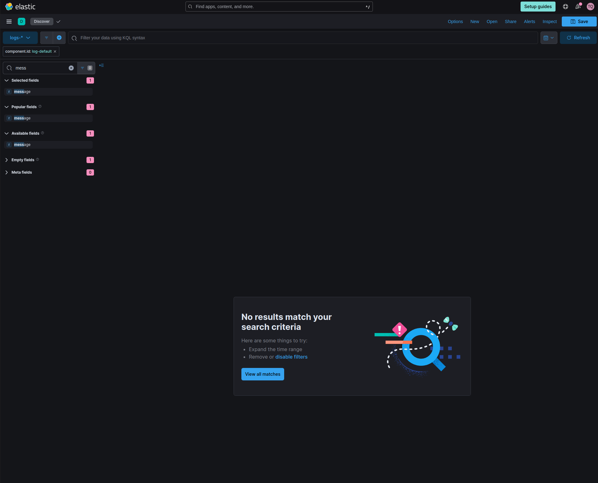 Filters on Discovery page do not work on some data views · Issue #159371 · elastic/kibana · GitHub