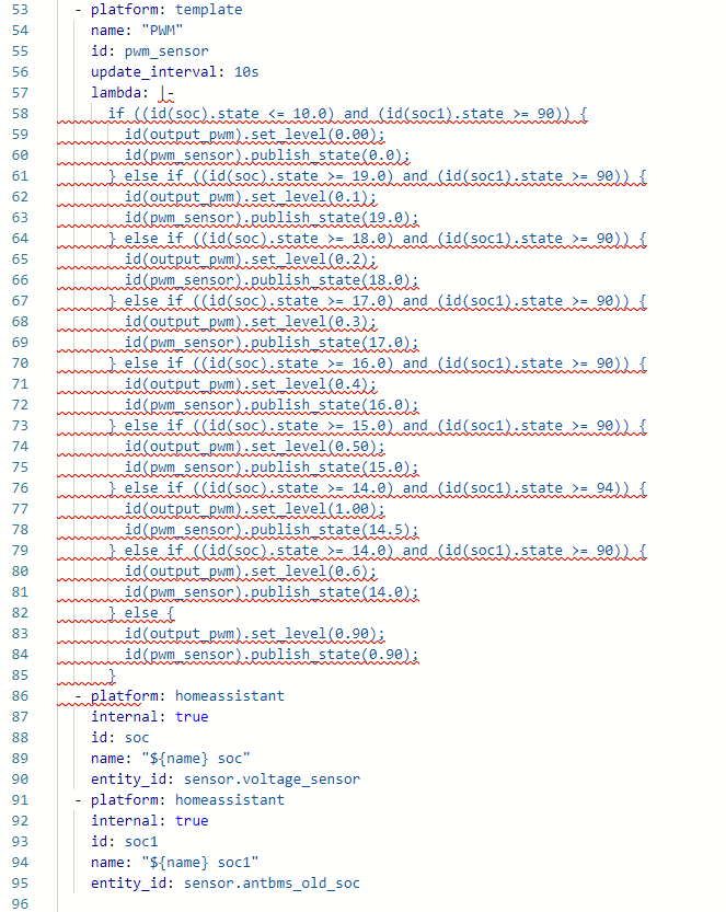 Using entity from ANT BMS to control PWM signal ESP32 · Issue #46 · syssi/esphome-ant-bms · GitHub