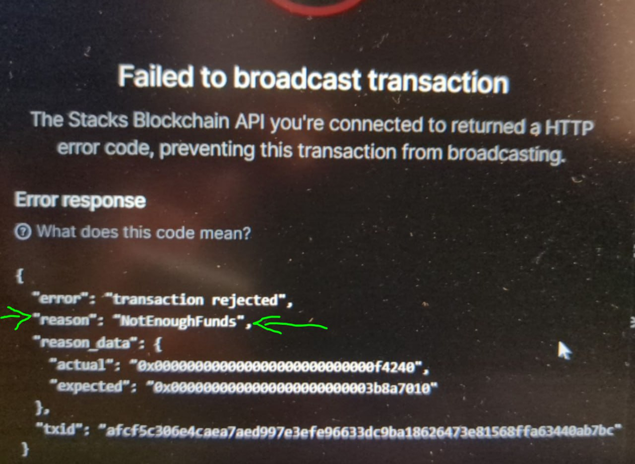 [4.8.0] Bug: Trying to transfer funds and getting NotEnoughFunds · Issue #1164 · leather-io ...