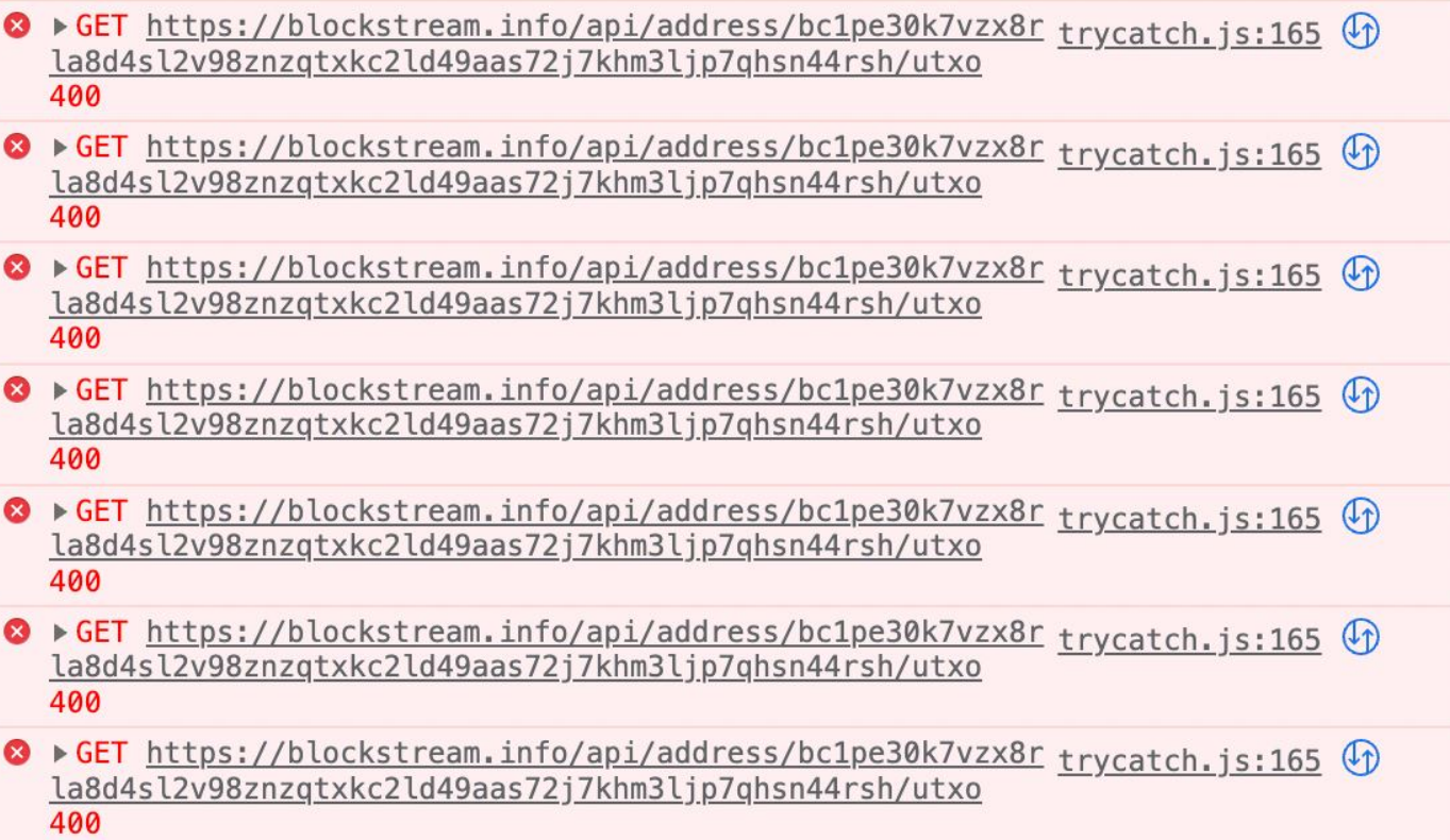 Resolve Errors From Blockstream When Loading Hundreds Of Inscriptions · Issue 3481 · Leather Io