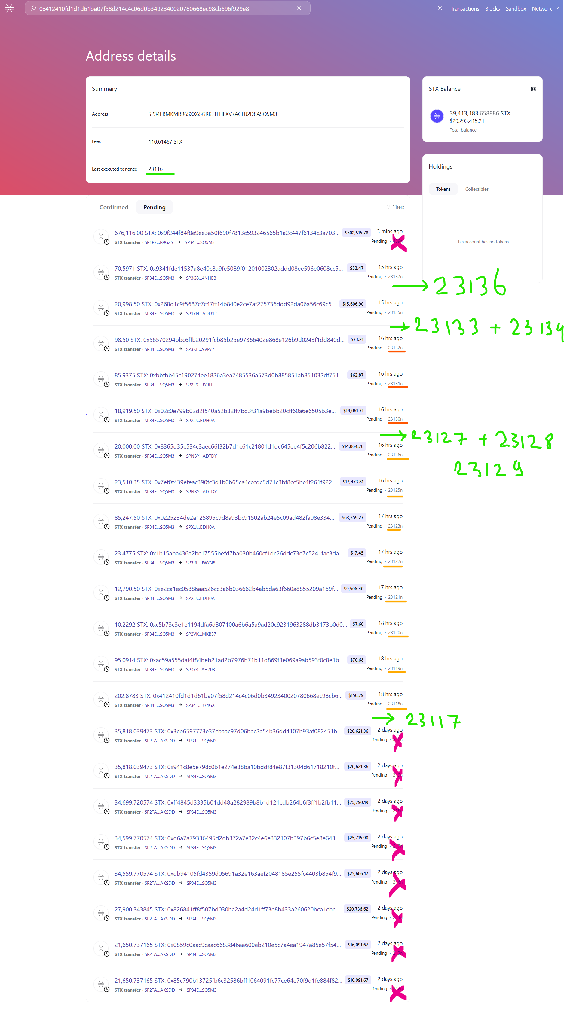Binance sending transactions with all kinds of nonces · Issue #3584 · leather-io/extension · GitHub