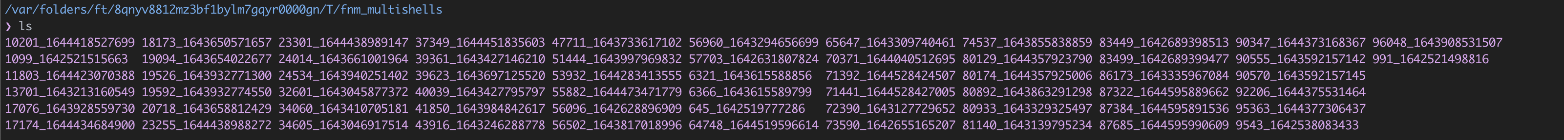 Is It Safe To Delete ` Var Folders Ft T Fnm Multishells` Folder · Issue 665 · Schniz Fnm