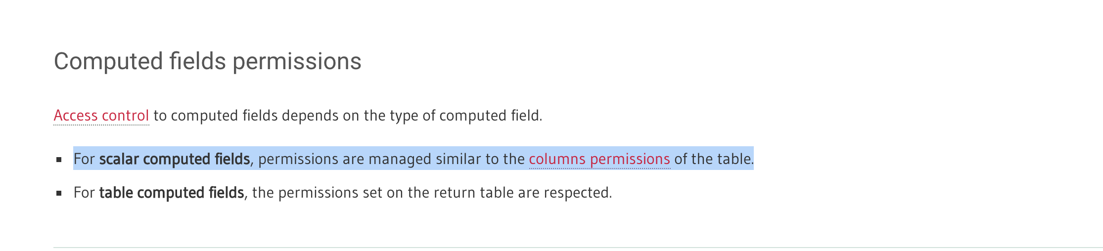 How to add permission to computed field? · Issue #3842 · hasura/graphql-engine · GitHub