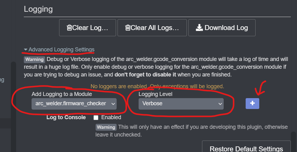 Plugin installed but stay in gray · Issue #121 · FormerLurker/ArcWelderPlugin · GitHub