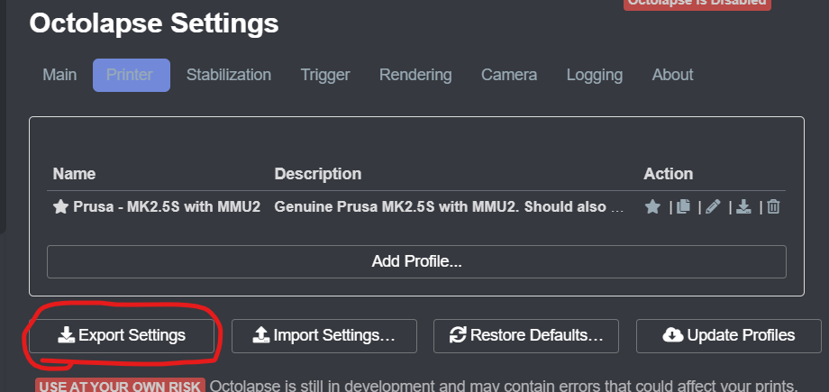 Animated Printing · Issue #670 · FormerLurker/Octolapse · GitHub