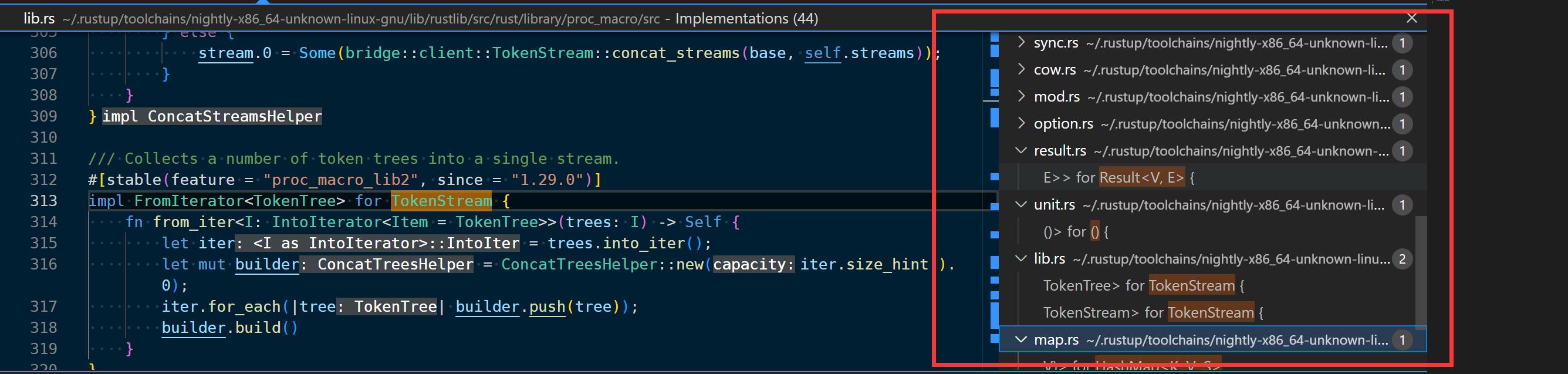 Enable symbol searching in the pop-up peeked window · Issue #181706 · microsoft/vscode · GitHub
