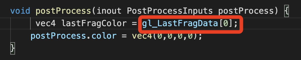 use of GL_ARM_shader_framebuffer_fetch or GL_EXT_shader_framebuffer_fetch · Issue #4901 · google ...