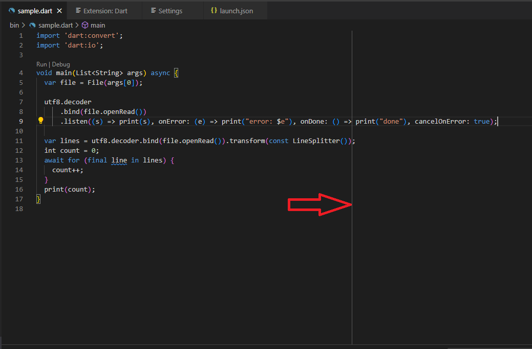 The Line Length Indicator In The Editor Is Not Respecting My Custom
