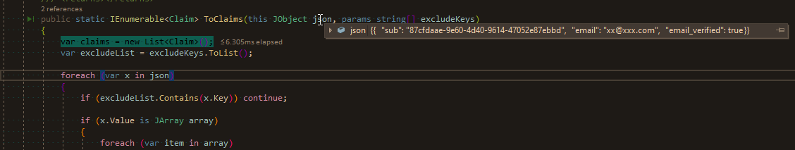 Duplicate claim added in OidcClient.cs.ProcessClaims method when claim valuetype is bool · Issue ...