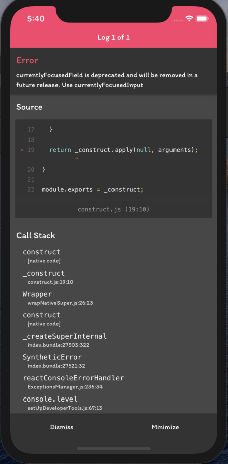 Currentlyfocusedfield Error · Issue 70 · Bolan9999 React Native Spring Scrollview · Github
