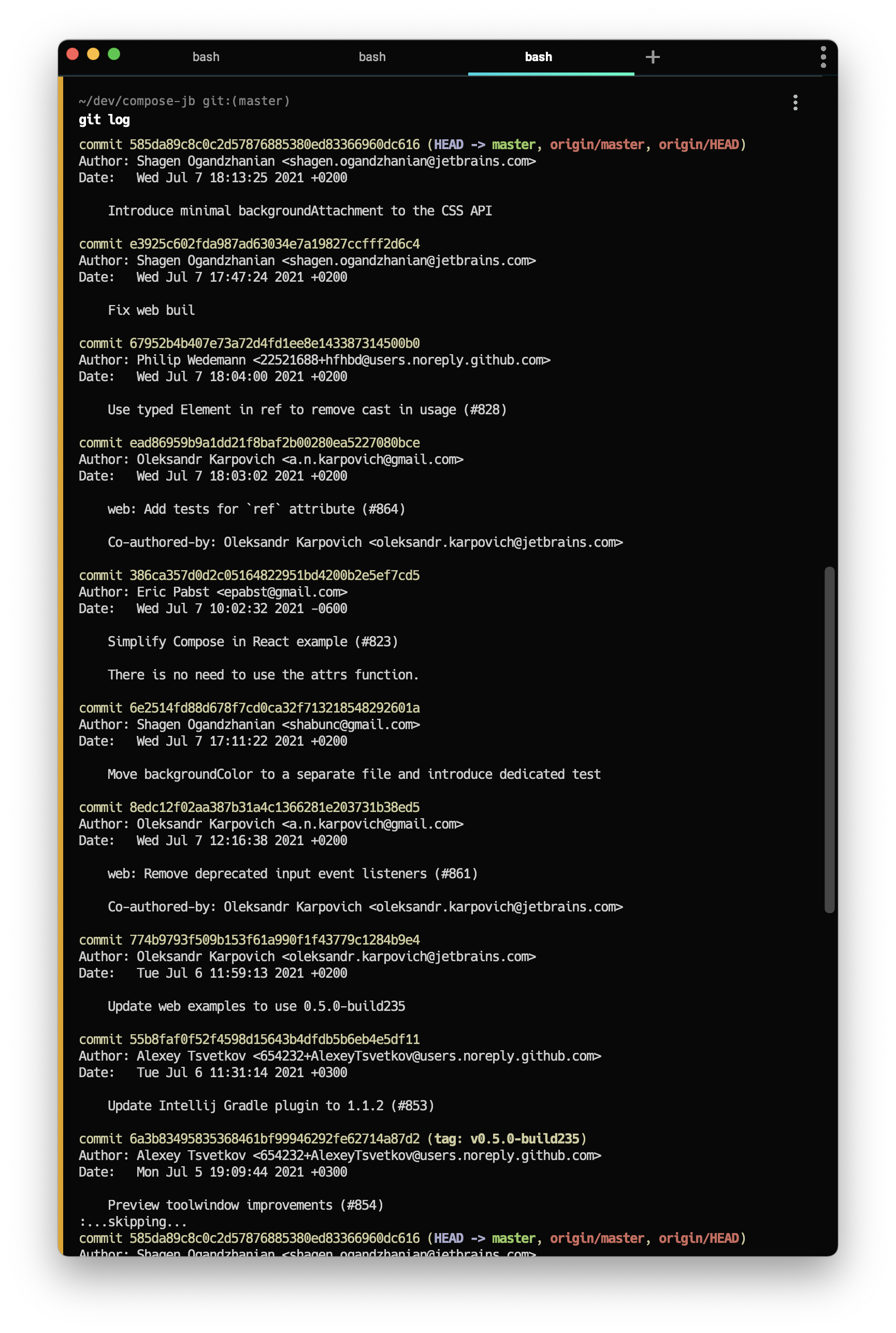 Uiux Fullscreen Git Commands Do Not Render Correctly · Issue 62 · Warpdotdevwarp · Github