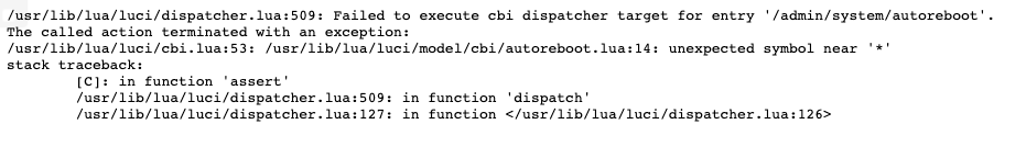 autoreboot · Issue #1549 · coolsnowwolf/lede · GitHub