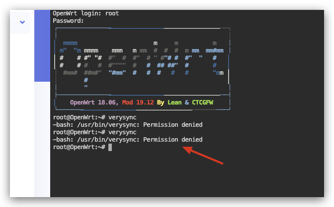 verysync(微力同步)不运行 · Issue #2499 · coolsnowwolf/lede · GitHub