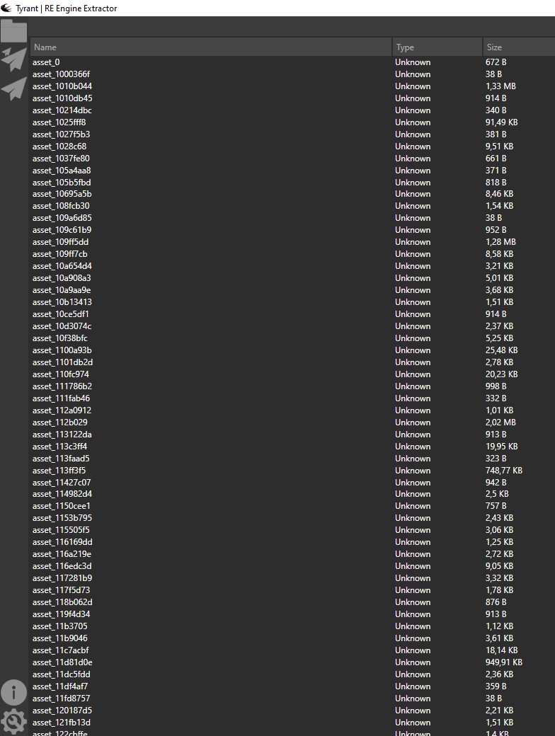 Files from Devil May Cry 5's re_chunk_000.pak.patch_005 (Vergil dlc) aren't detected by the tool ...