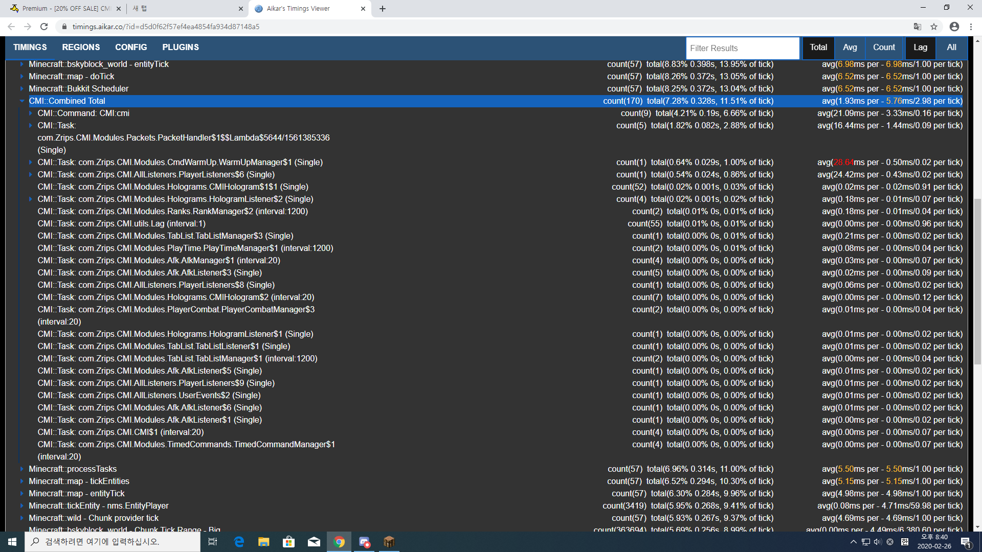 Cmi Lag · Issue 2837 · Zrips Cmi · Github