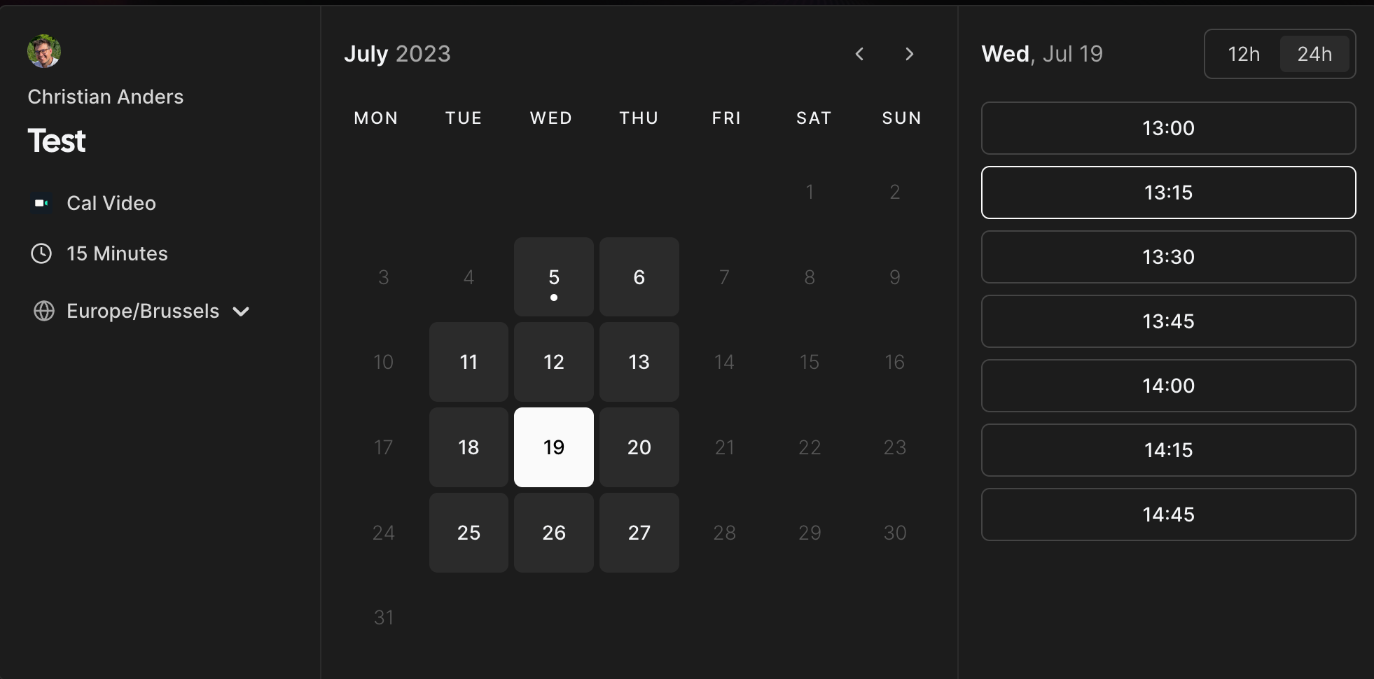 Embed Slot Disappears If User Cancels While Booking · Issue 9942 · Calcom · Github