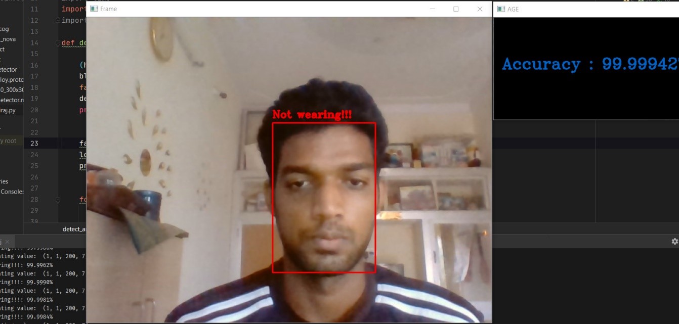 GitHub - apex2797/FaceMaskDetector: Face Mask Detector, Checks whether ...