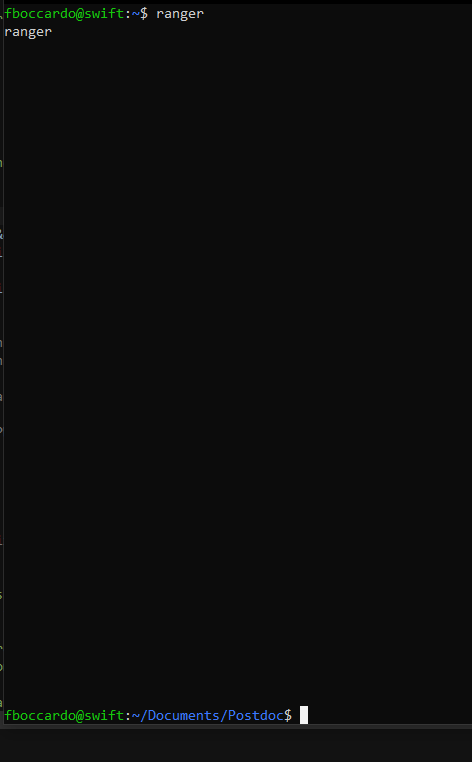 How to exit and cd into last dir you were on ranger? · Issue #1554 · ranger/ranger · GitHub