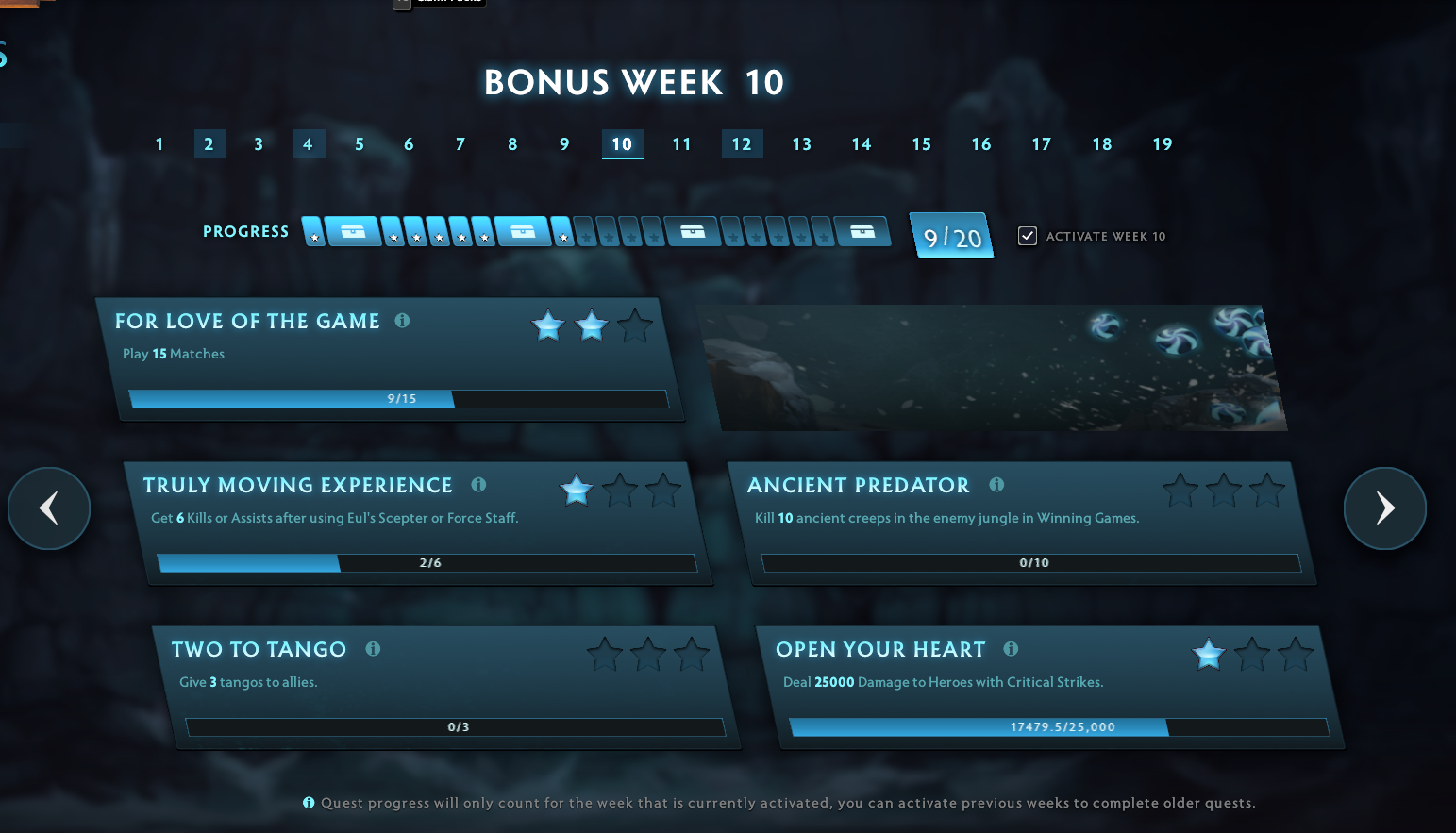 Battle Pass Quest Give 3 Tangos To Allies Is Not Updating · Issue 5081 · Valvesoftwaredota2 