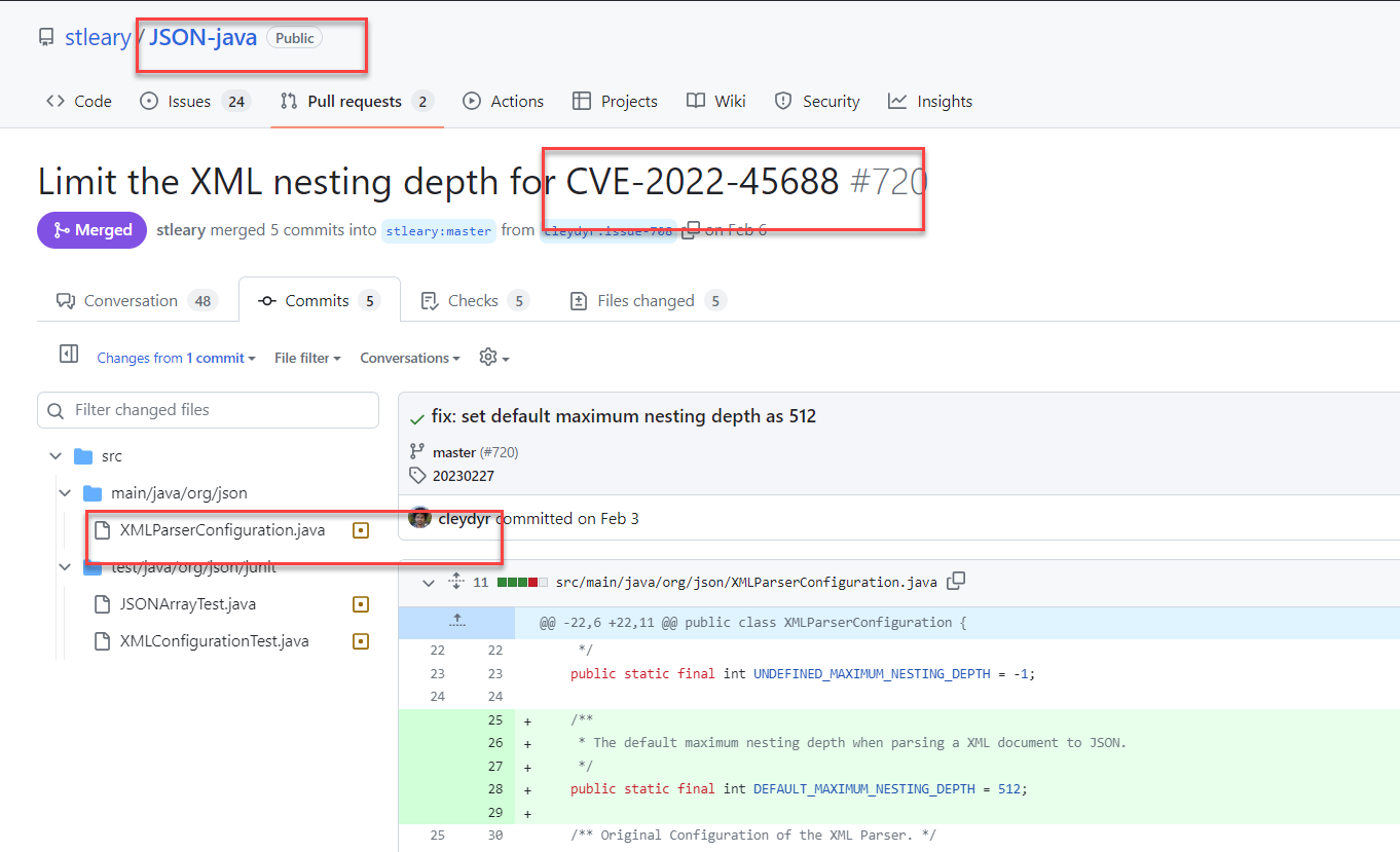 Security Scan Tool Black Duck Binary Analysis Detected Cve 2022 45688 Is The Latest Version 1 