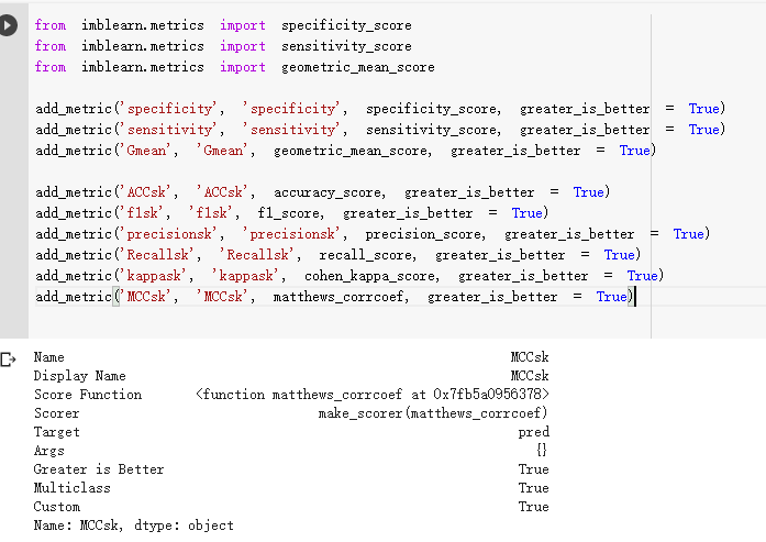 Add a custom metrics to compare_models(), and other functions such as create_model, tune_models ...