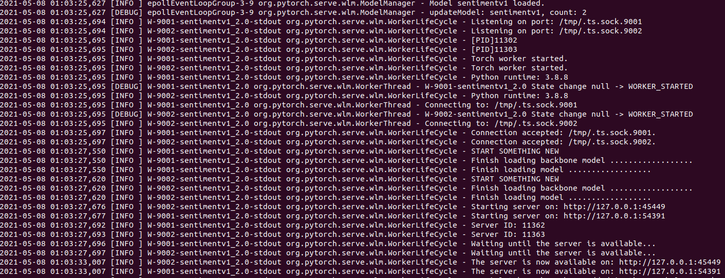 Improve inference speed · Issue #1054 · pytorch/serve · GitHub