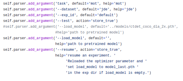 Load pretrained model · Issue #401 · ifzhang/FairMOT · GitHub
