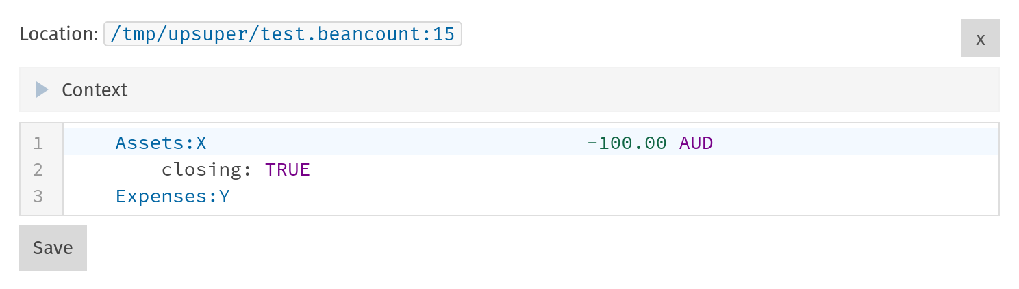link_documents plugin conflict with check_closing plugin · Issue #1301 · beancount/fava · GitHub