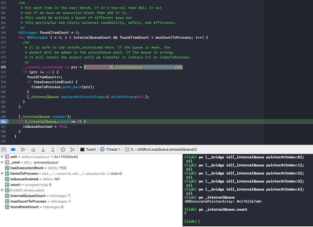 [ASRunLoopQueue] `processQueue` in ASRunLoopQueue method never Early ...