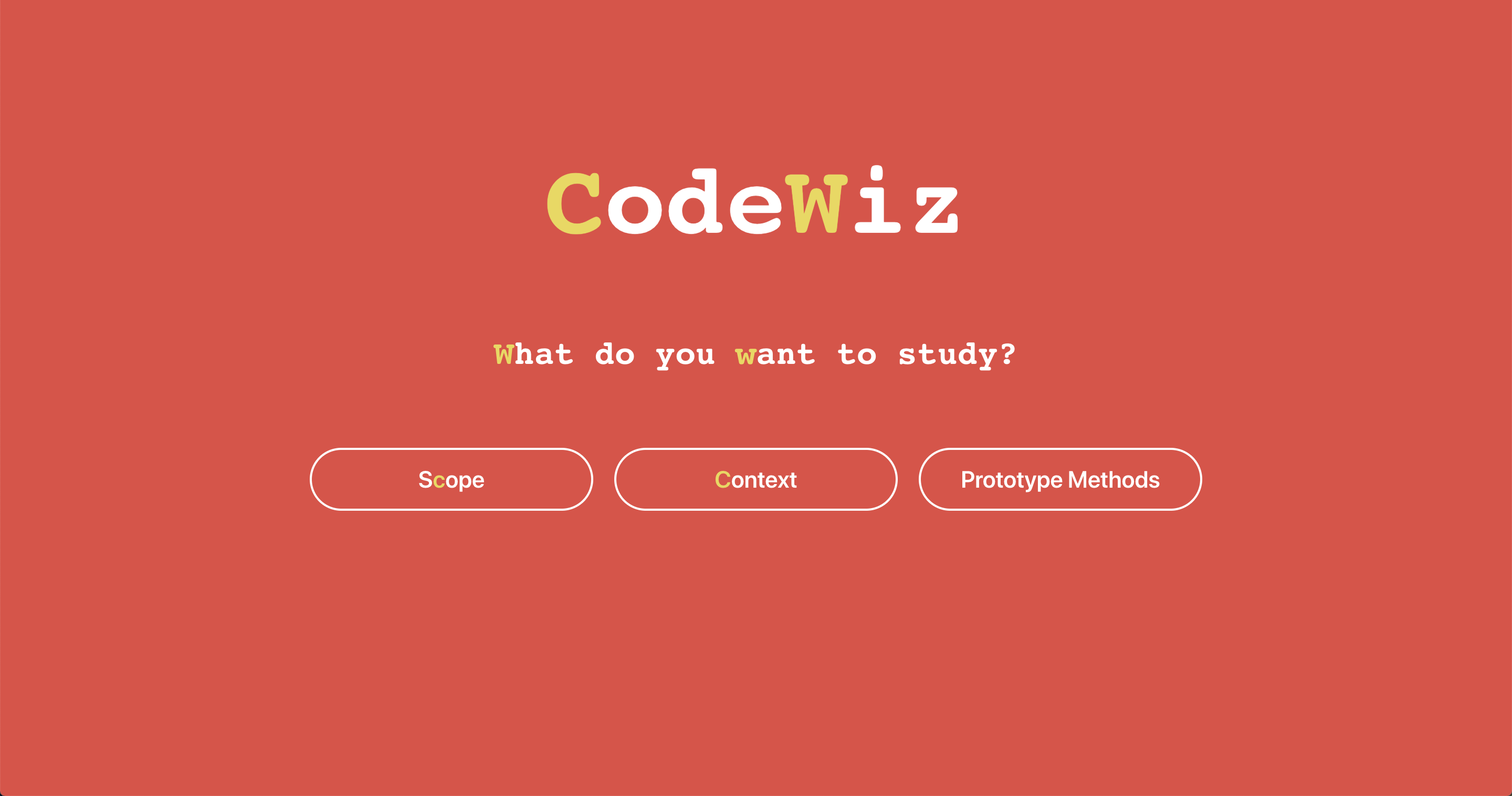 GitHub - JustinTorrance/CodeWiz: Flashcards for developers.
