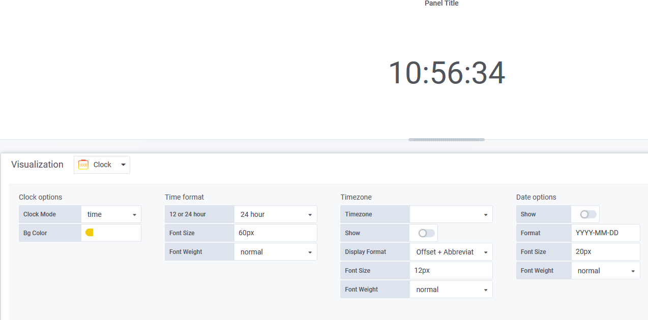Background Color is not working · Issue #80 · grafana/clock-panel · GitHub