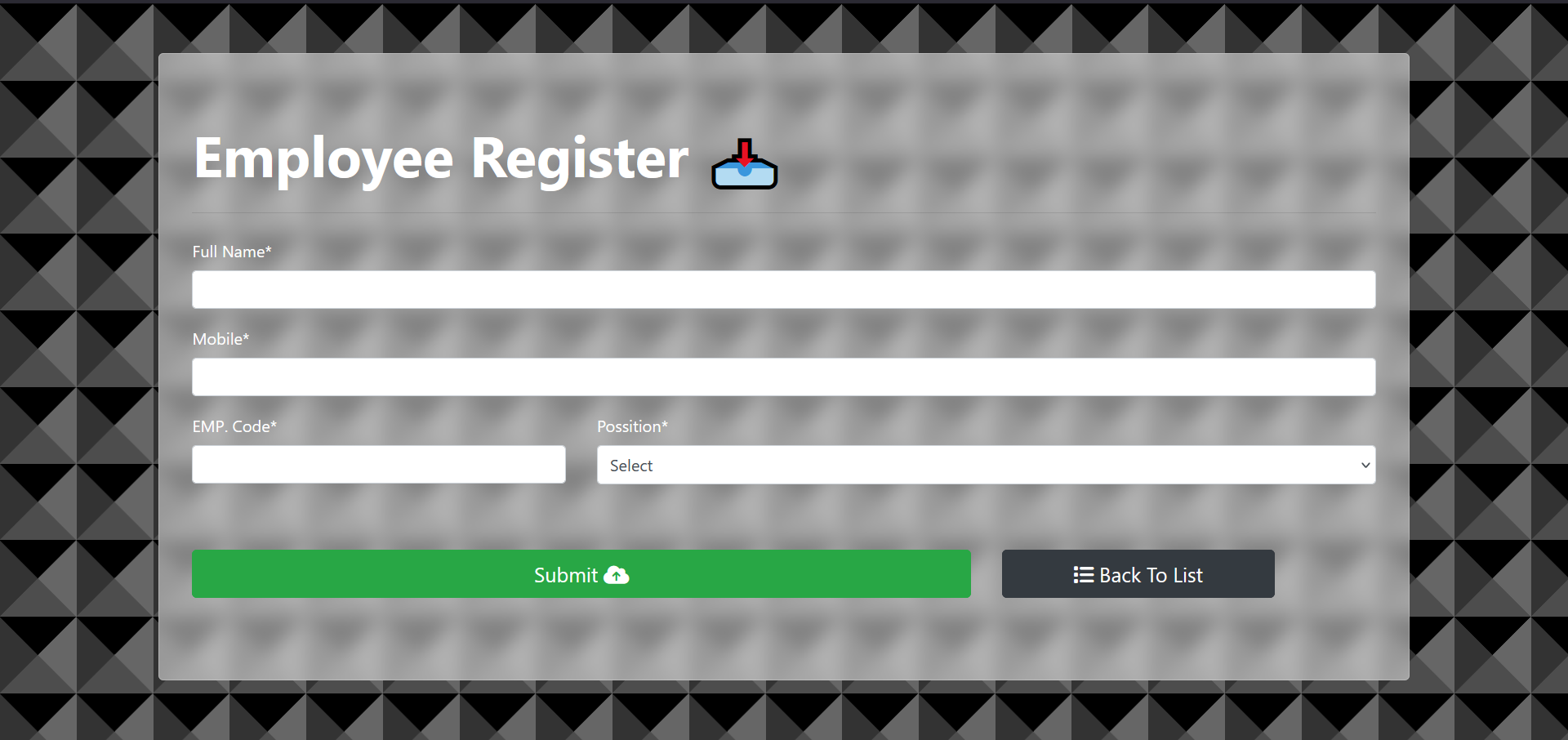 GitHub - mohamedbako/Employee-Register-CRUD