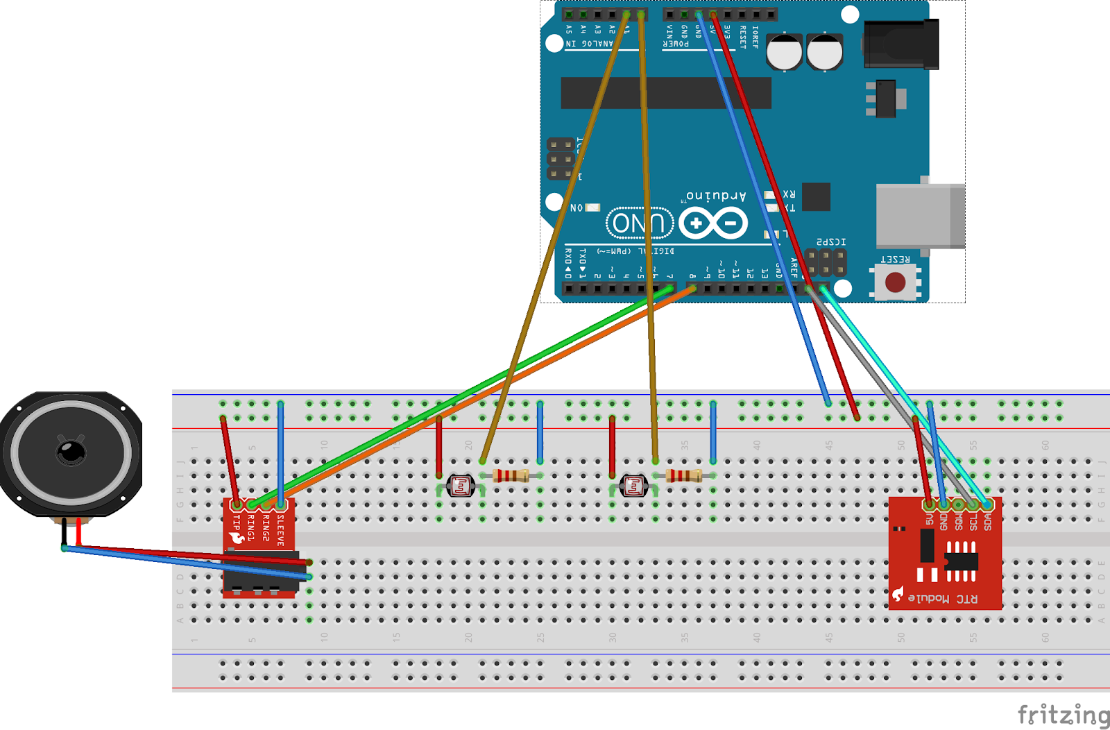 GitHub - ByronPop/Arduino-Laser-Trip-Wire: A laser based trip wire that ...