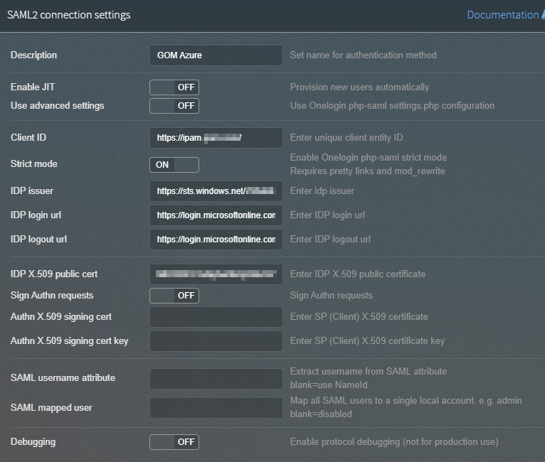 Multiple SAML2 · Issue #3704 · phpipam/phpipam · GitHub