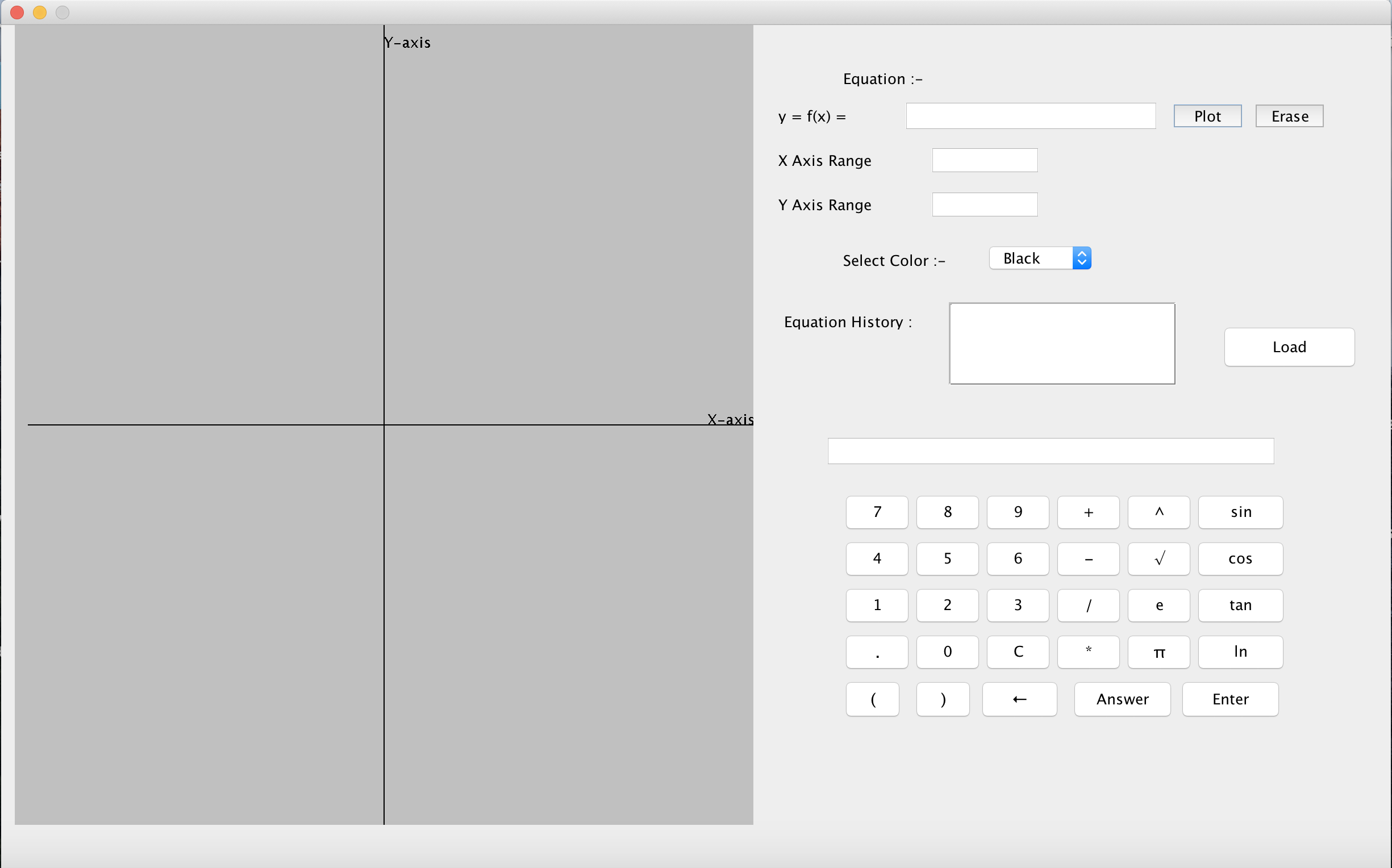 Github Ukanpara19graphical Calculator Java Oops This Is A Graphical Calculator Developed