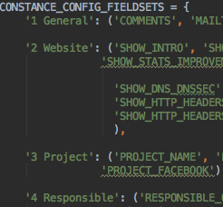 Ordered fieldsets, how to? · Issue #280 · jazzband/django-constance ...