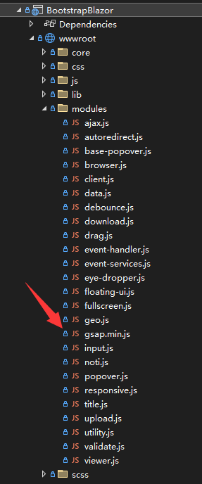 feat(MouseFollower): Gsap.js referenced from BootstrapBlazor · Issue #2070 · dotnetcore ...